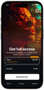 Create a paywall for your app: Adapty Paywall Builder