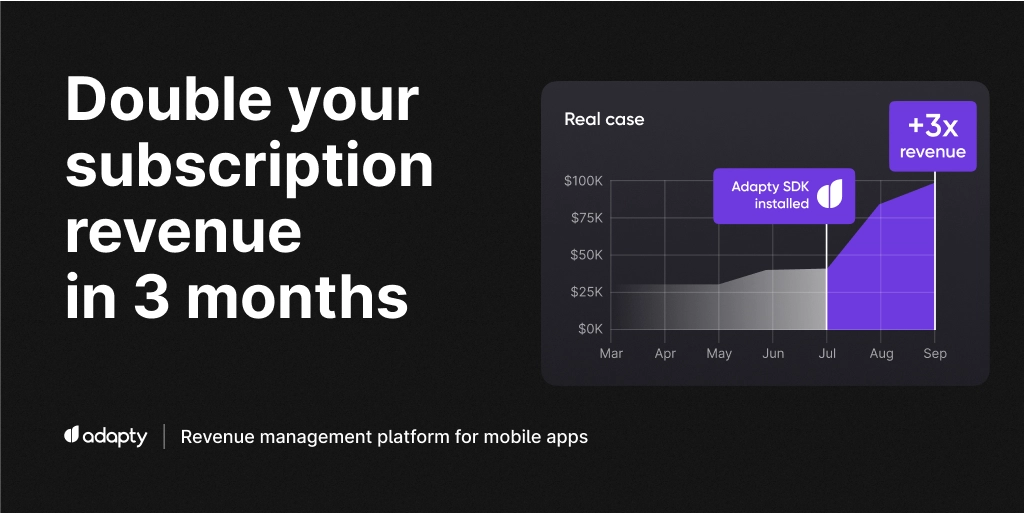 Optimize In-App Subscription Revenue with Adapty's Paywall Management