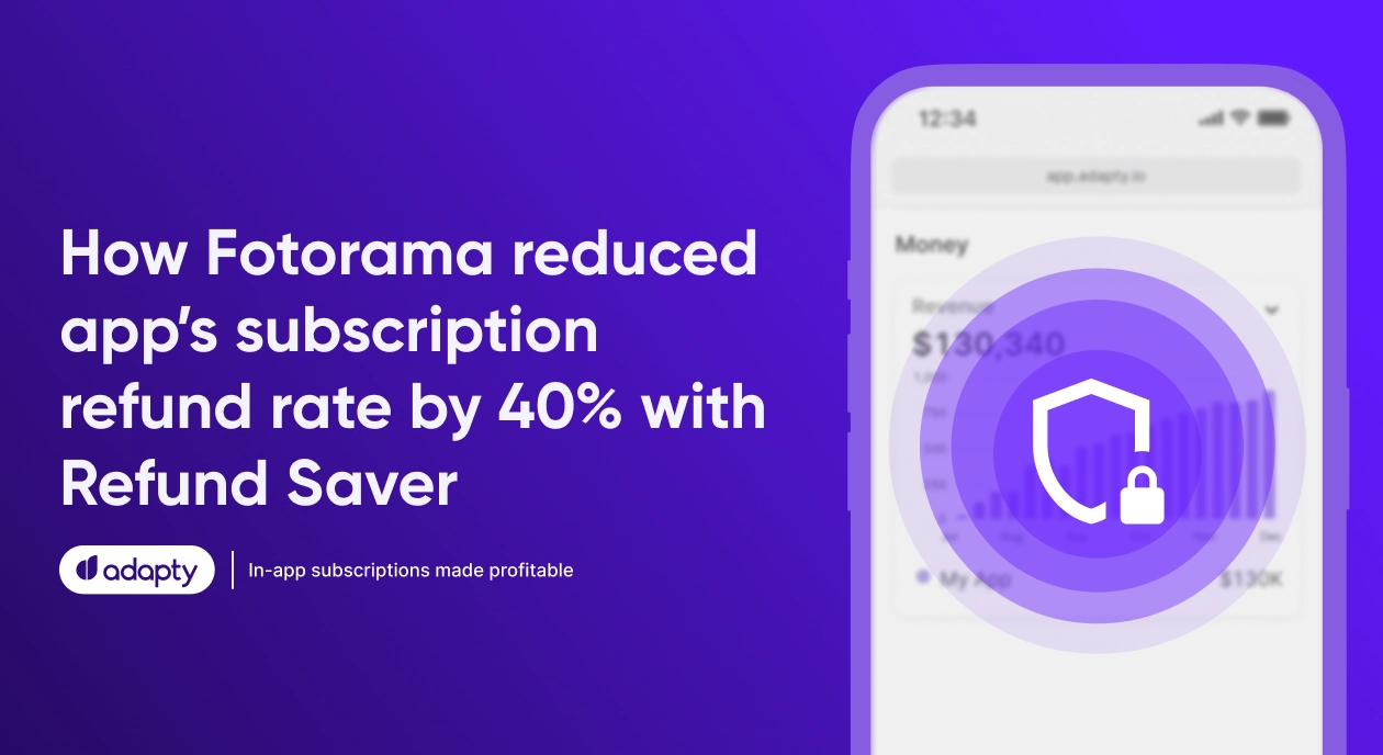 How Fotorama Cut Refunds by 40% with Adapty