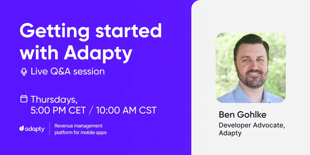 Getting started with Adapty | Adapty