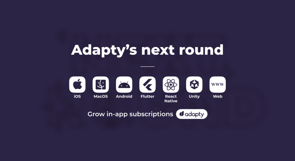 New seed round for Adapty