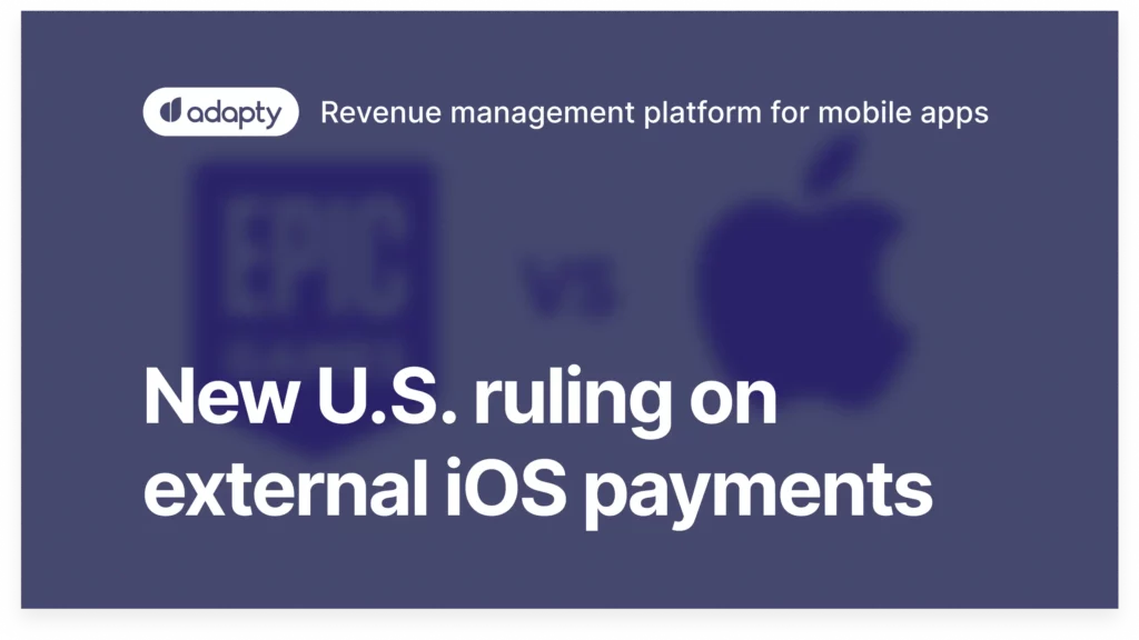 New U.S. ruling on external iOS payments