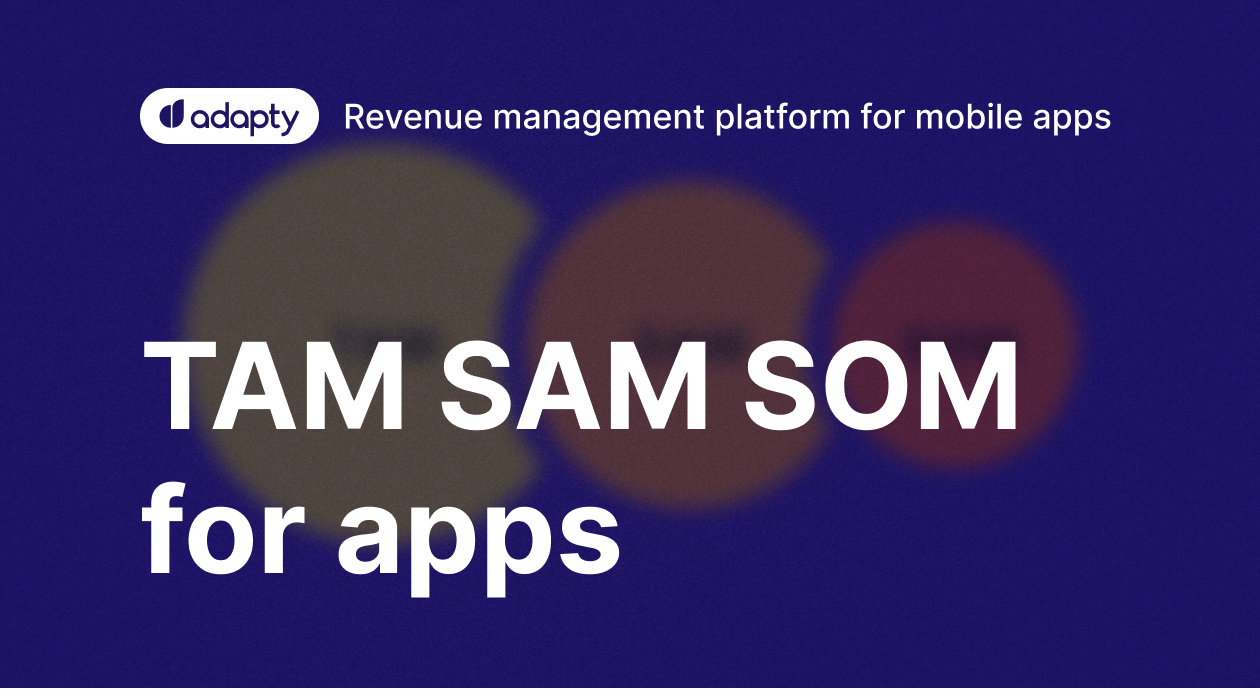 TAM, SAM, SOM: How to Measure Market Size for Your App
