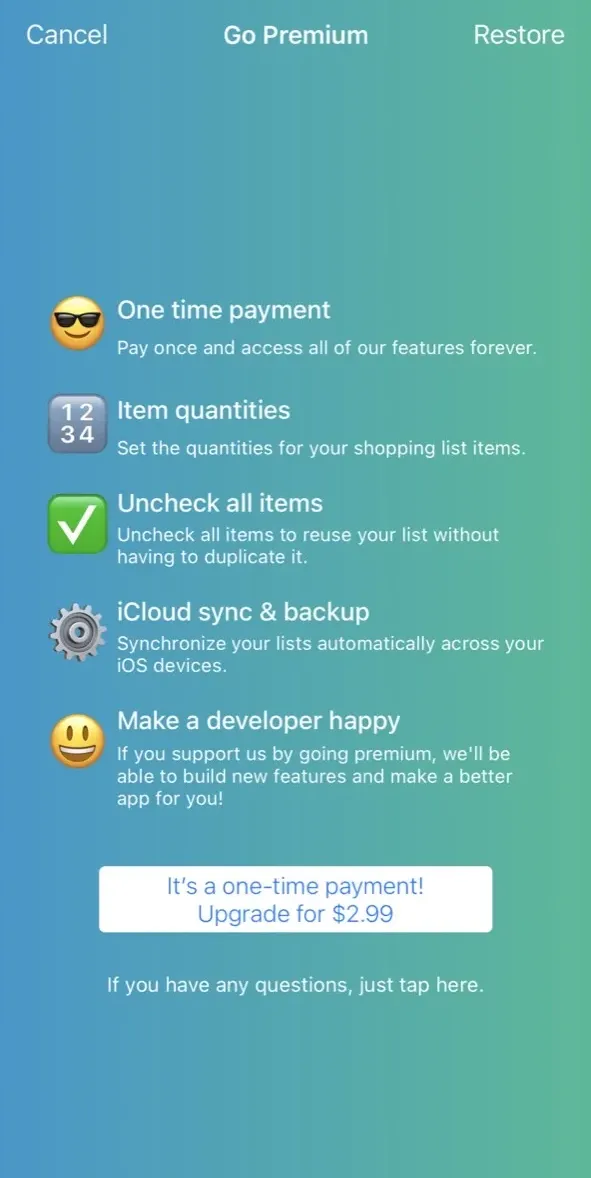 A Mobile Paywall By Grocery List With Adapty A Mobile Paywall By Grocery List With Adapty