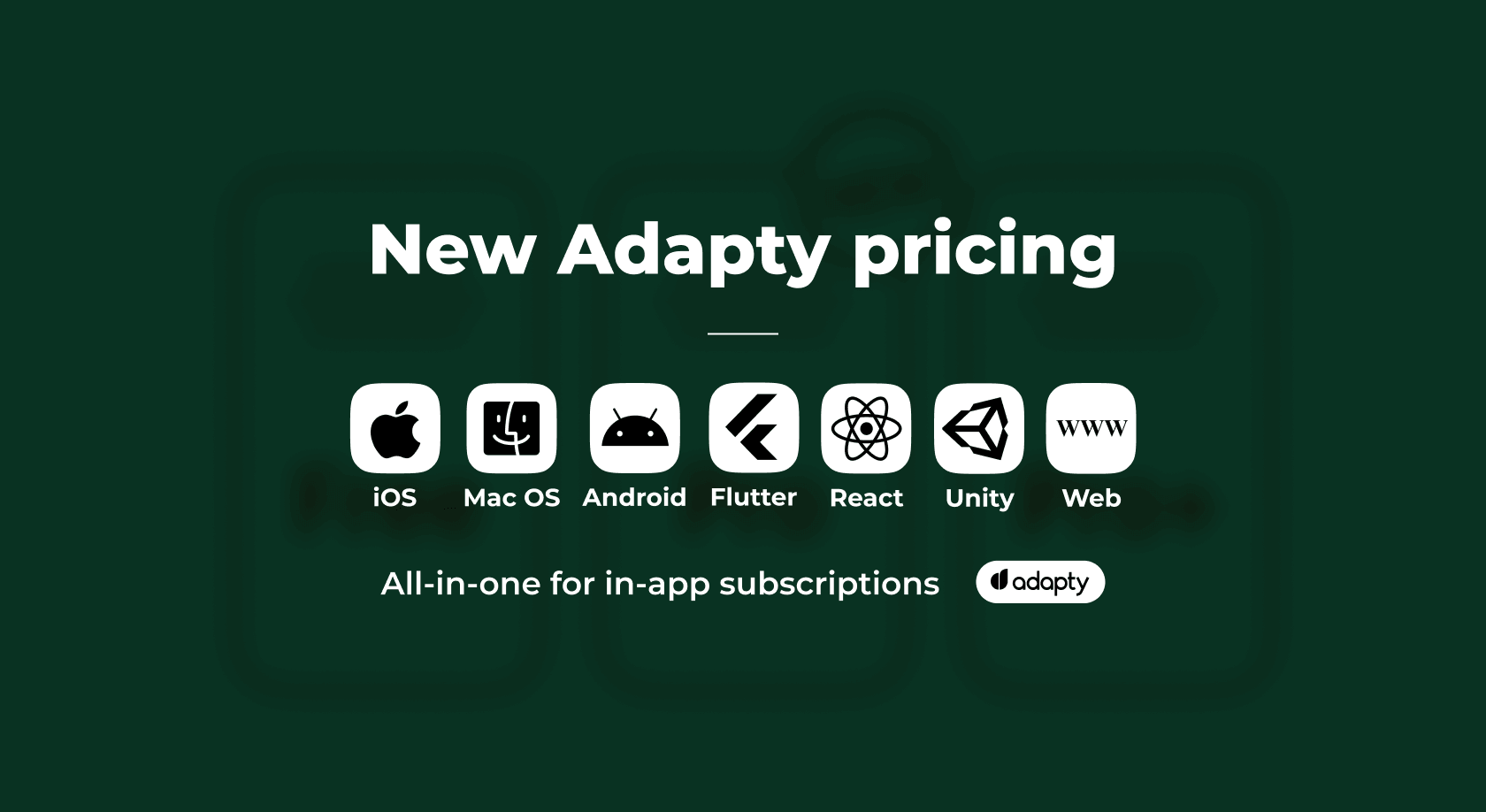 Meet brand new Adapty pricing