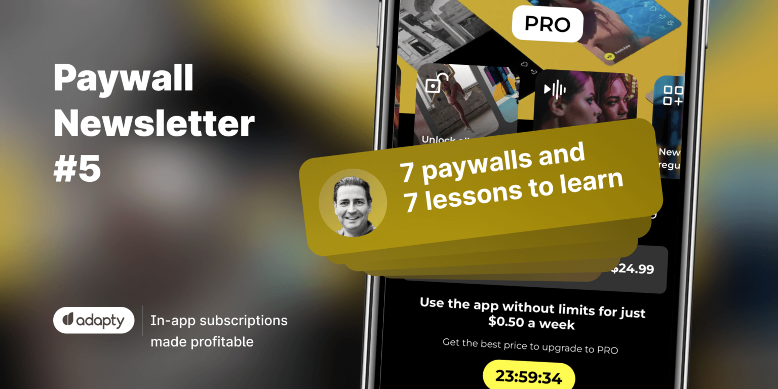 Top 10 popular types of paywalls for mobile apps