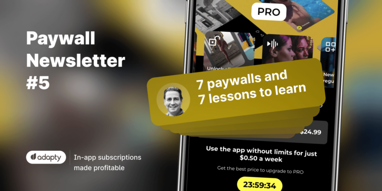 Top 10 popular types of paywalls for mobile apps