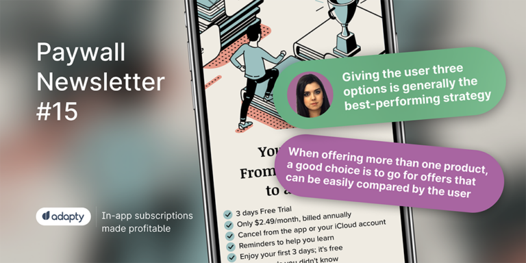 How to design a paywall for a mobile app - Adapty guide