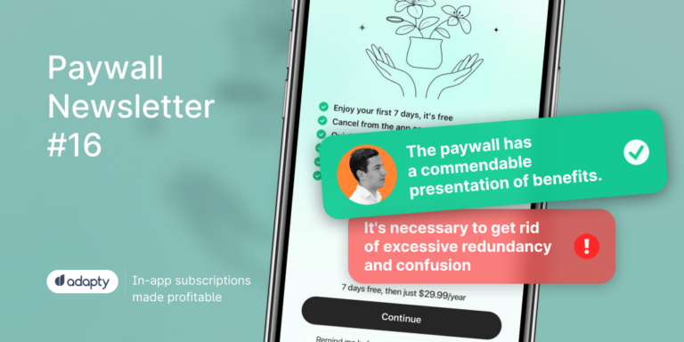 How to design a paywall for a mobile app - Adapty guide