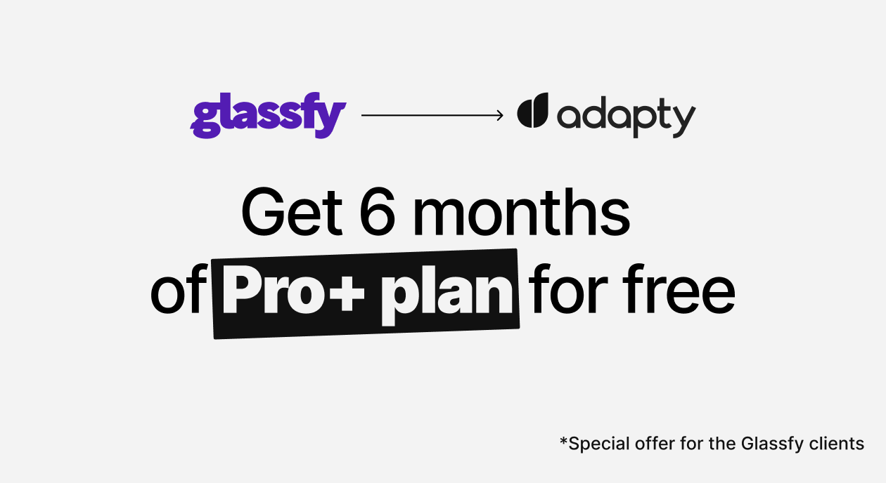 Migrate from Glassfy to Adapty — save subscribers